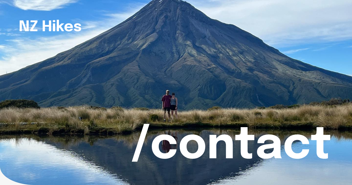 Contact NZ Hikes Today | We would love to hear from you